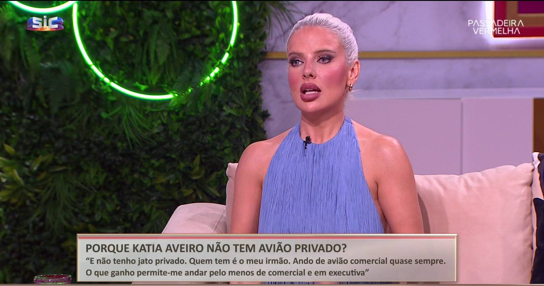 Katia Aveiro responde a críticas: "Ou é cegueta ou é atrasada mental" - SIC