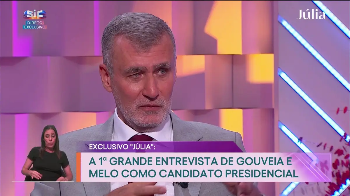 Gouveia e Melo esclarece almoço com André Ventura: "Os nossos projetos ...
