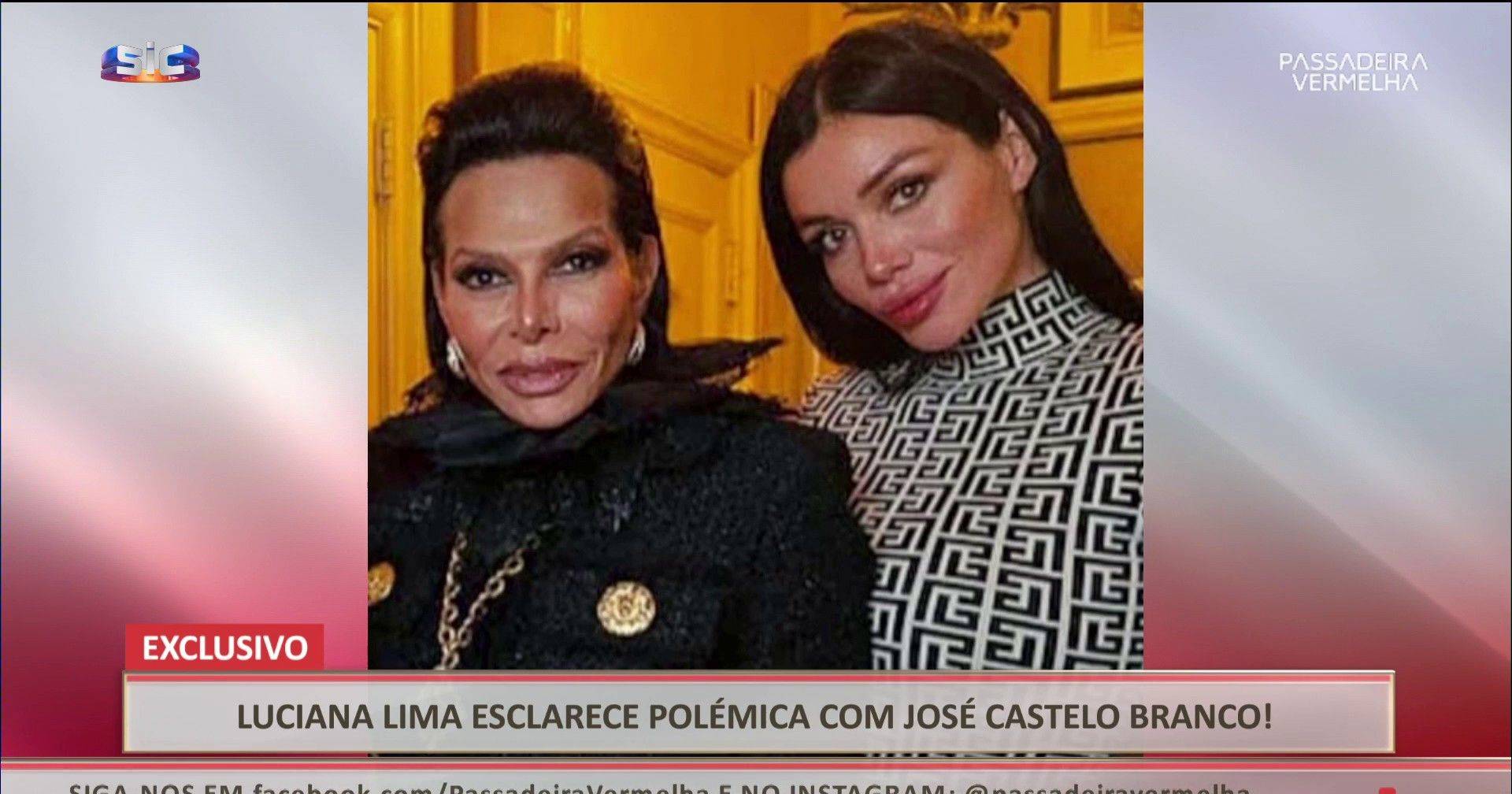 Luciana Lima, ex-agente de José Castelo Branco, faz esclarecimento sobre polémica - SIC