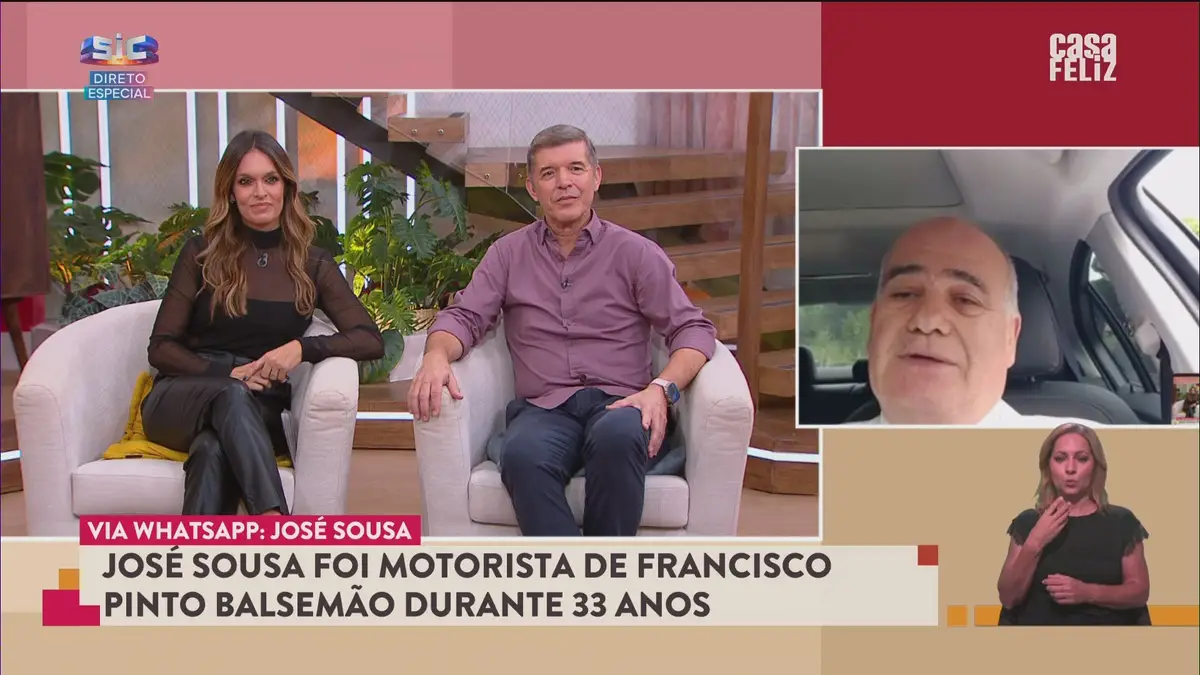 José Sousa foi motorista de Francisco Pinto Balsemão durante 33 anos: "Um amigo partiu, é ...