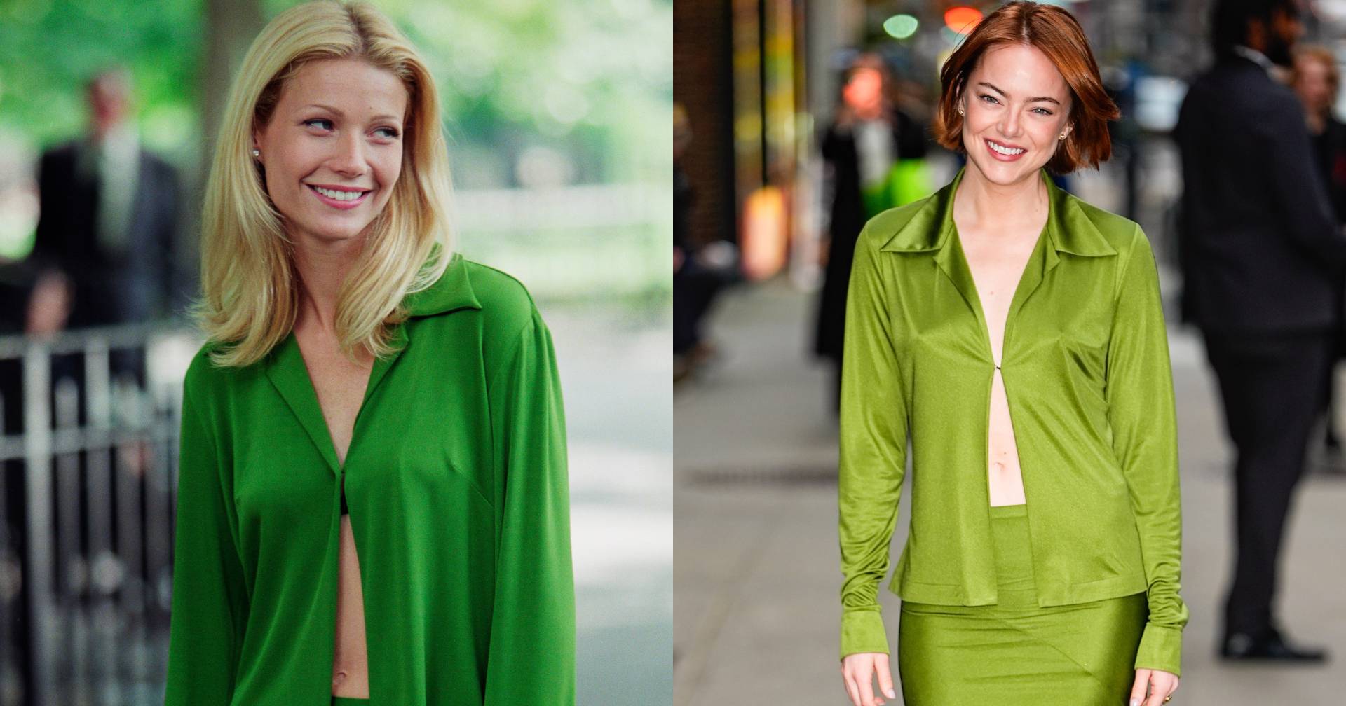 Emma Stone recia look icónico de Gwyneth Paltrow — Veja as imagens! - SIC
