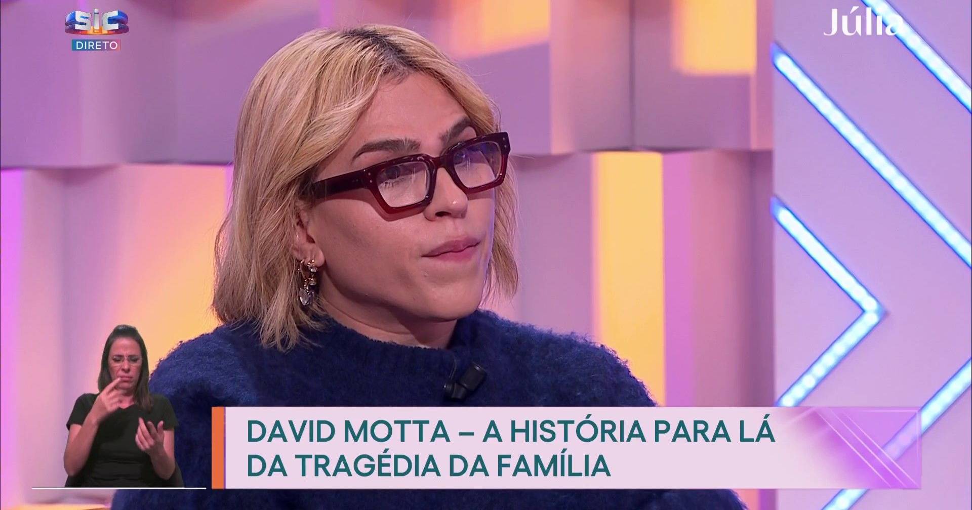 David Motta confessa: "Pensei pôr termo à vida" - SIC