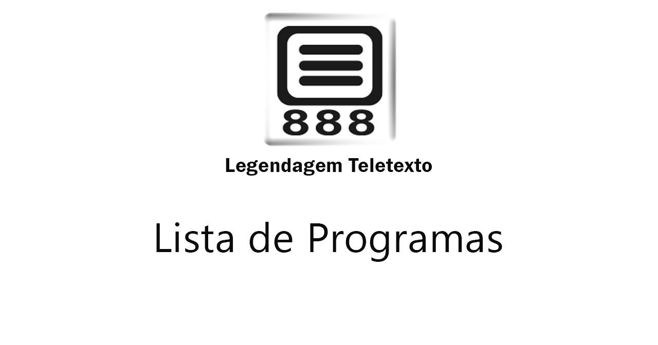 Legendagem em Teletexto - SIC