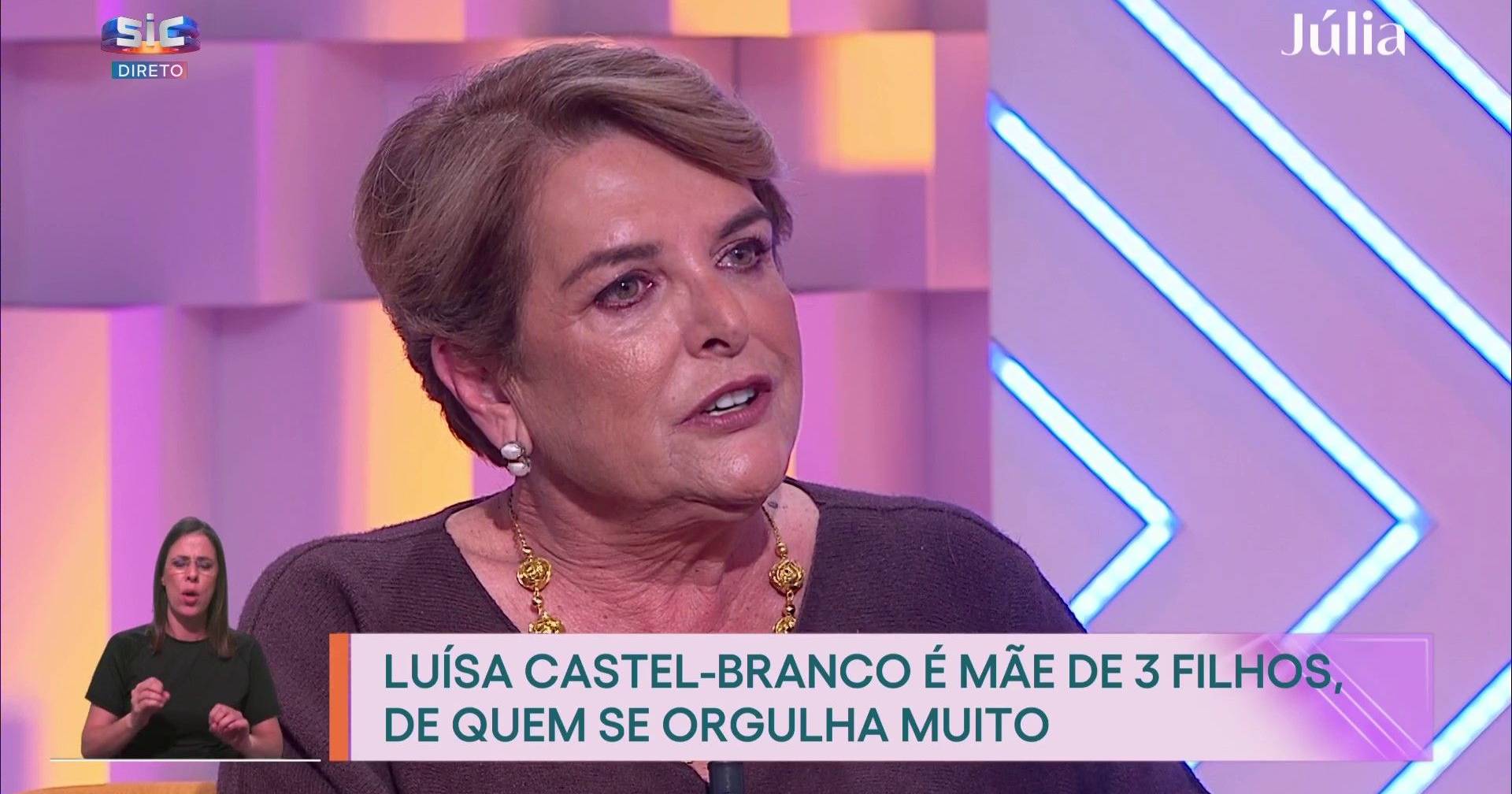 Luísa Castel-Branco criou os 3 filhos sozinha, após o divórcio do 1º casamento: "É uma enorme ...