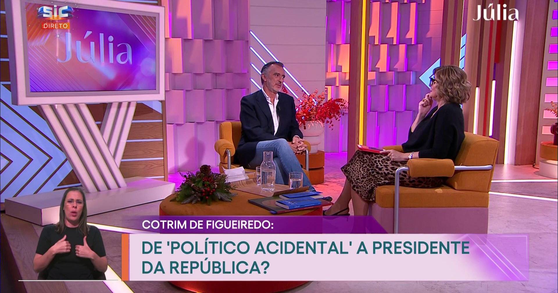 Cotrim Figueiredo desafia Júlia Pinheiro: "Aposto que não te lembras da ...