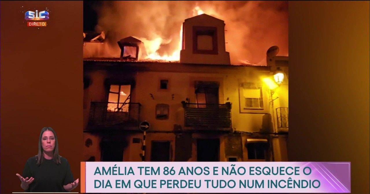Família perde casa em incêndio devastador: "Só ficámos com a roupa que ...
