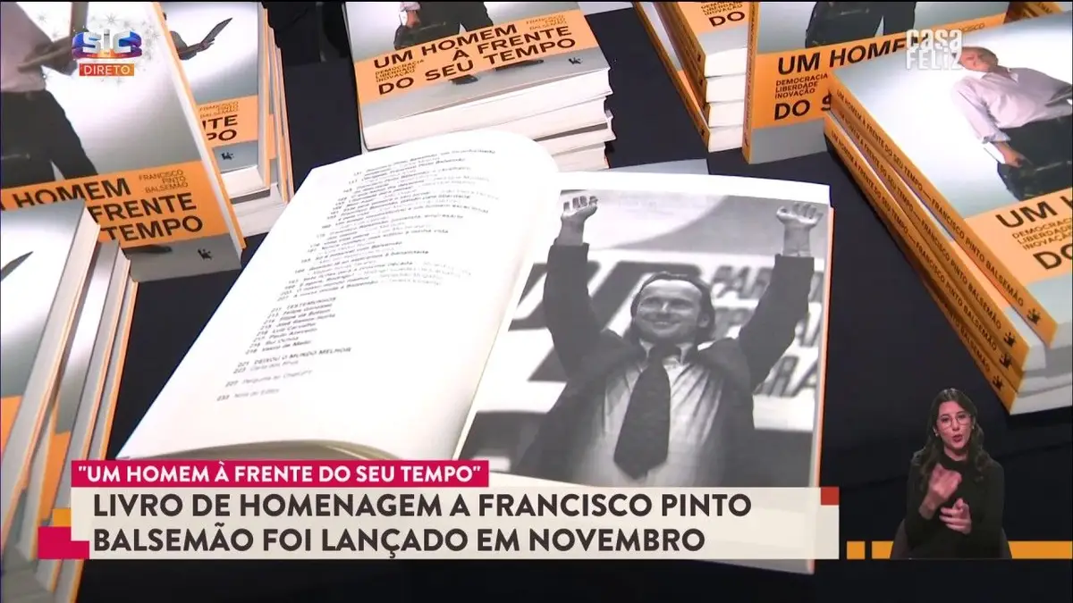 Francisco Pinto Balsemão homenageado em livro: “Um homem que estava ...