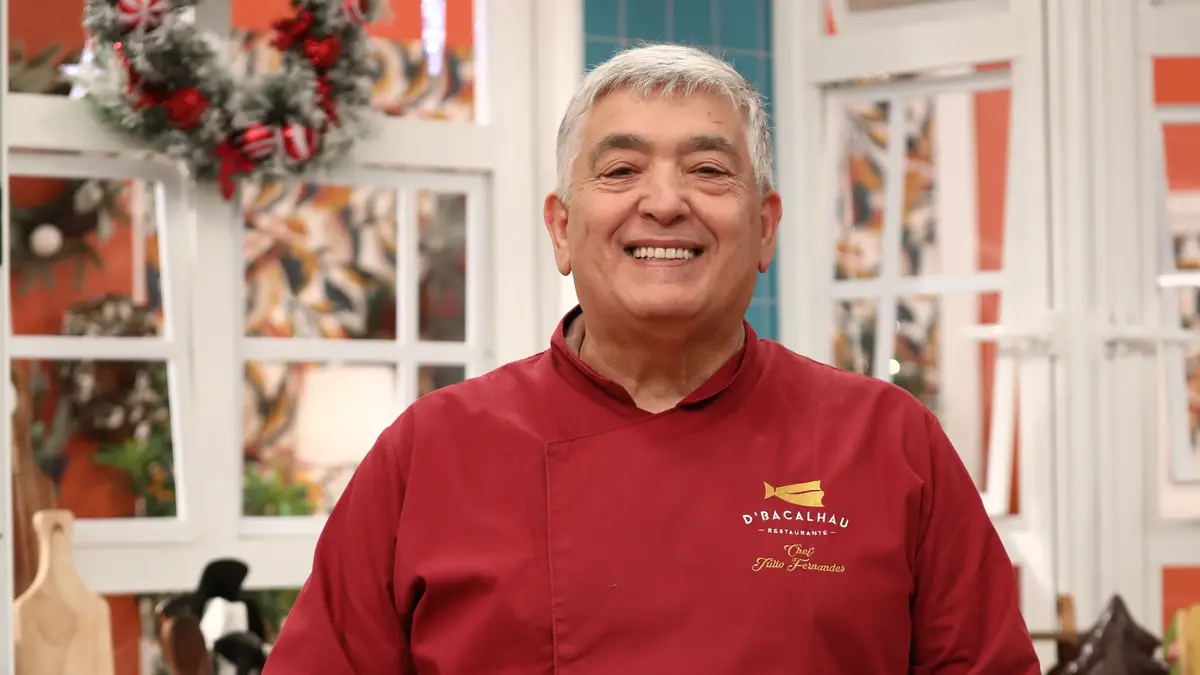 Bacalhau natalício à moda do Chef Júlio Fernandes: "Maravilhoso" - SIC