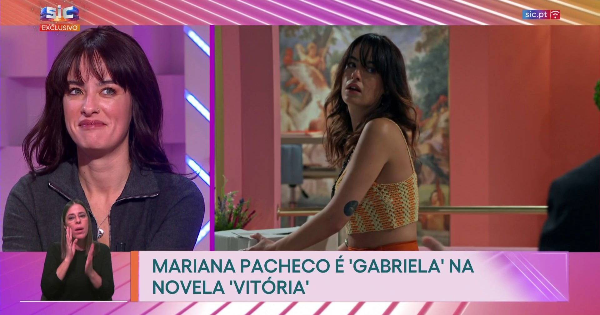 "É uma personagem que me está a dar muito gozo fazer" — Mariana Pacheco ...