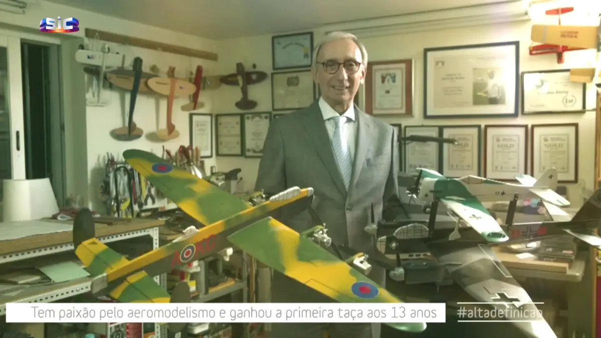 Júlio Isidro e a paixão pelo aeromodelismo: "Tenho uma coleção muito ...