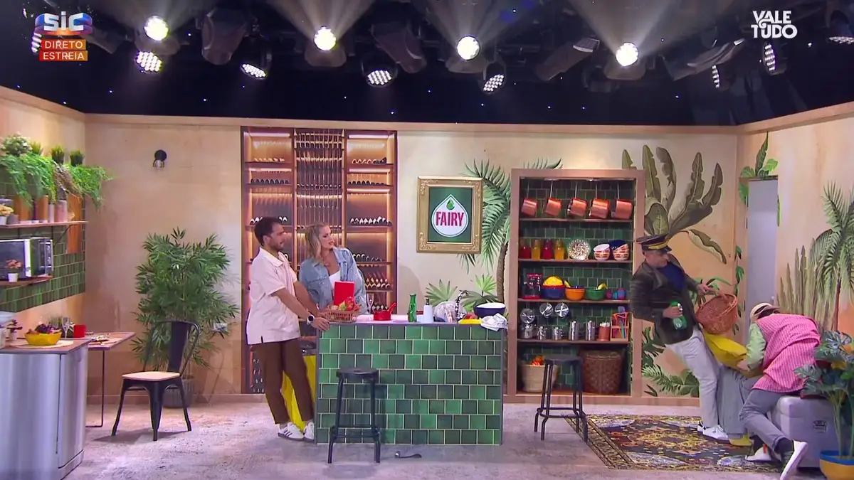 Júlia Palha em pânico no cenário inclinado: “Queres que chame a ...