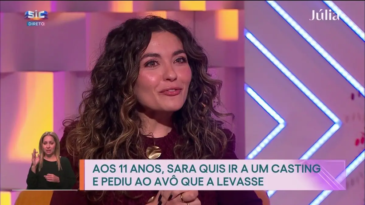 Assim nasce uma carreira de 24 anos. Sara Barradas recorda primeira ...