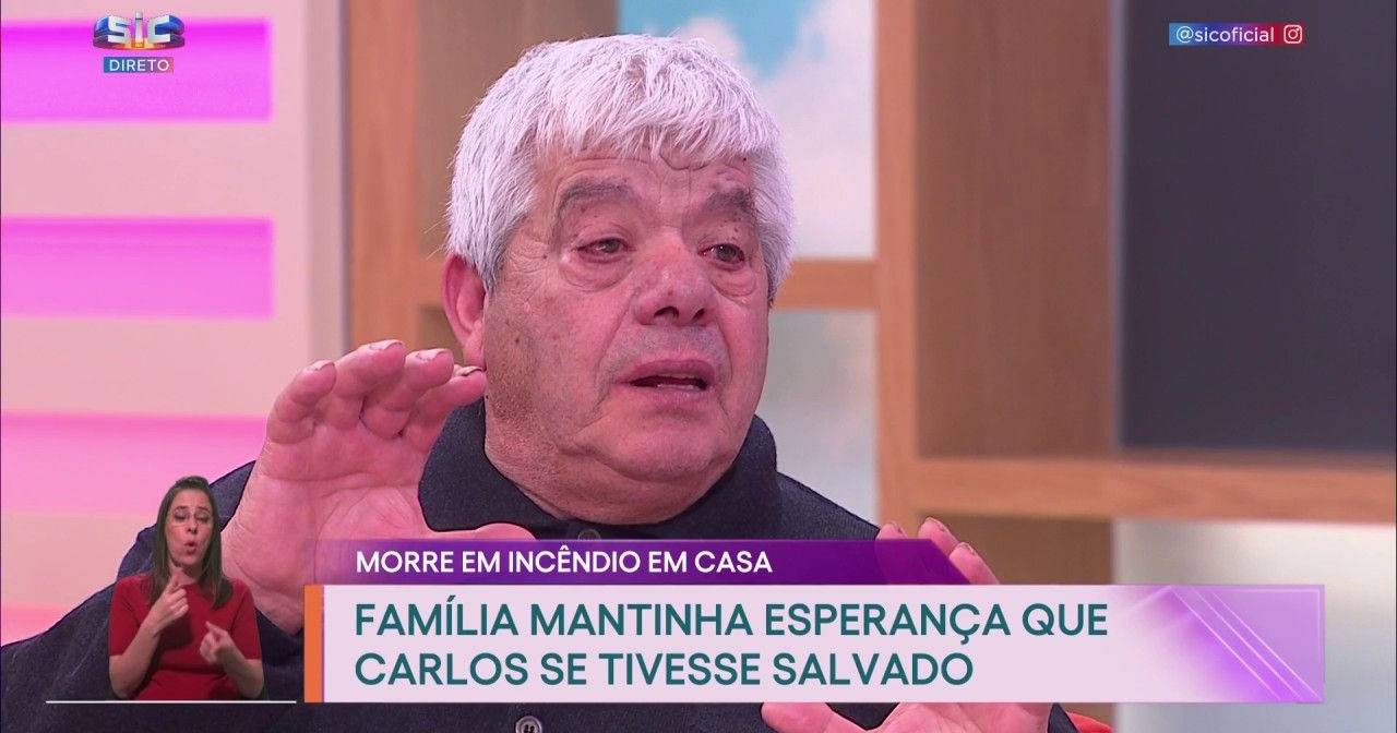 Família da Trofa em luto após incêndio em casa: "O fumo intoxicou-o" - SIC