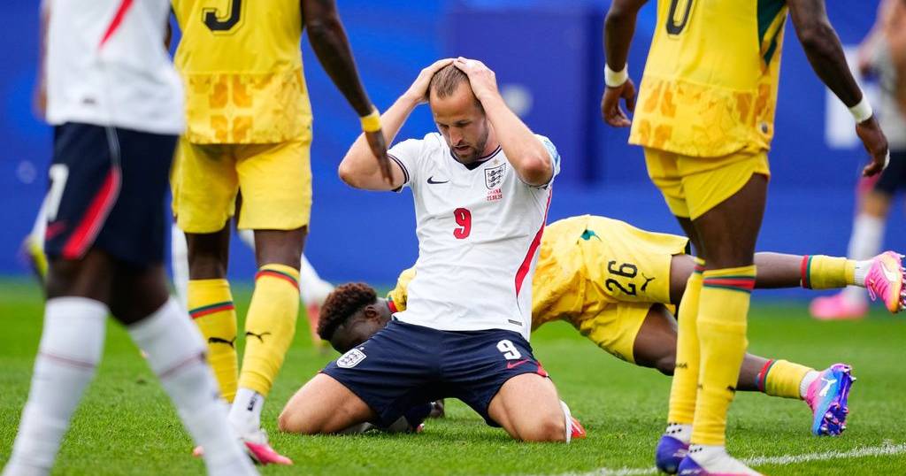Inglaterra tem quase 80% de posse de bola, mas trava na 'muralha' do ...