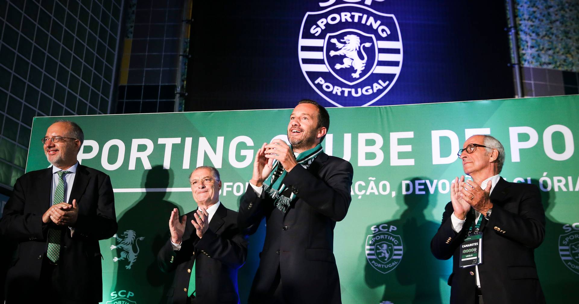 Frederico Varandas é o 43.º presidente do Sporting - SIC Notícias