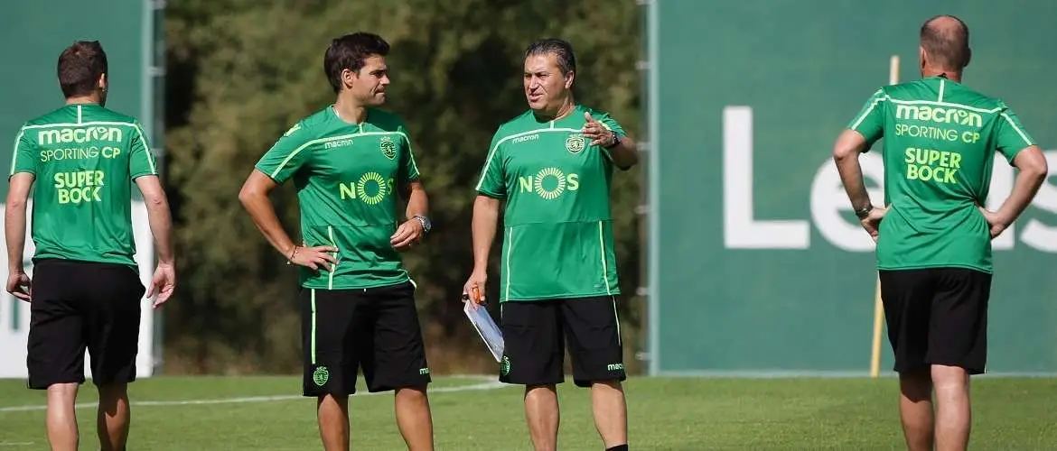 Tiago Fernandes é o treinador interino do Sporting - SIC Notícias