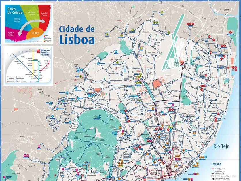 Mapa da Carris está a ser simplificado - SIC Notícias