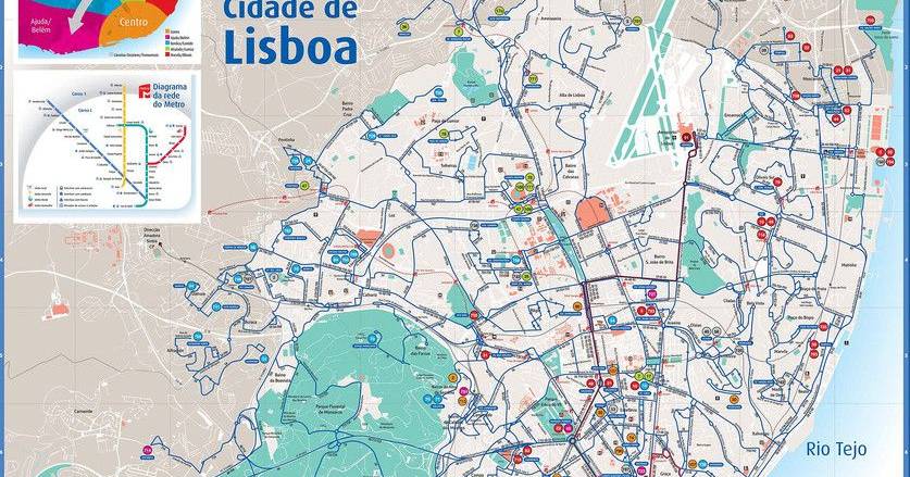 Mapa da Carris está a ser simplificado - SIC Notícias