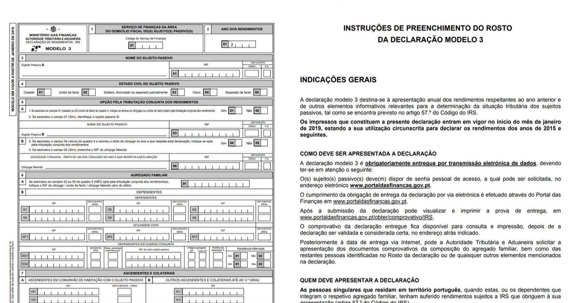 Já conhece o novo modelo de IRS? - SIC Notícias