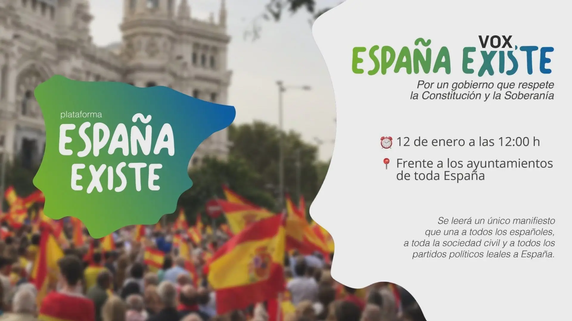 Vox partilha imagem onde anexa Portugal a Espanha - SIC Notícias