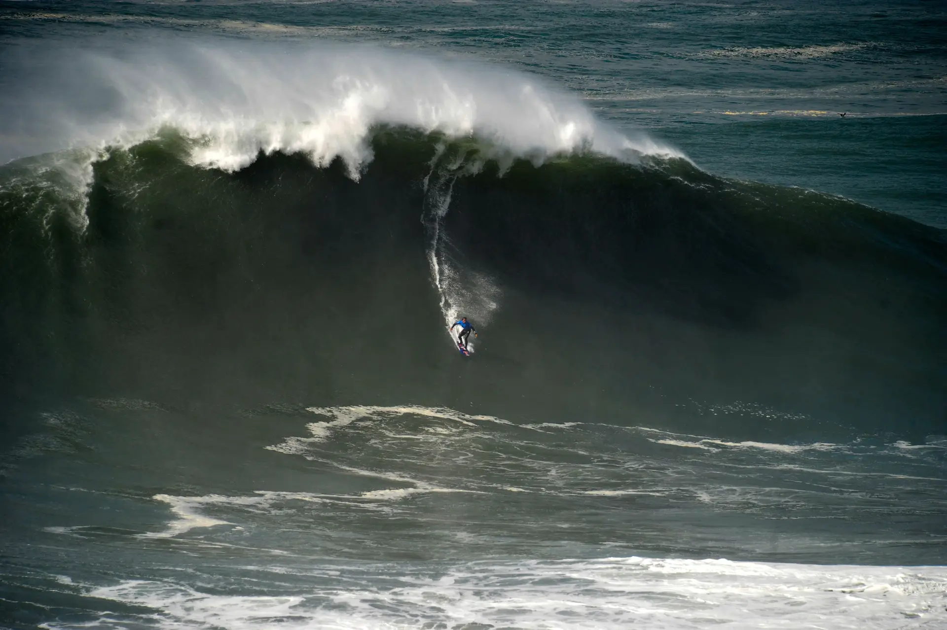 Canhão da Nazaré soltou ondas até quase 20 metros de altura - SIC Notícias