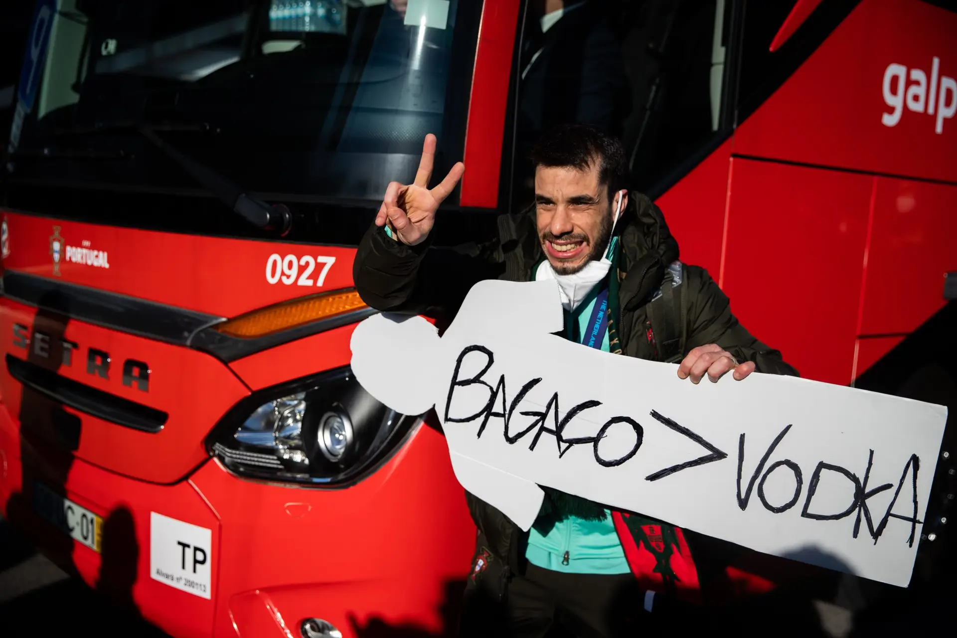 “Bagaço > Vodka”, o slogan que fez furor na final do Europeu de futsal ...