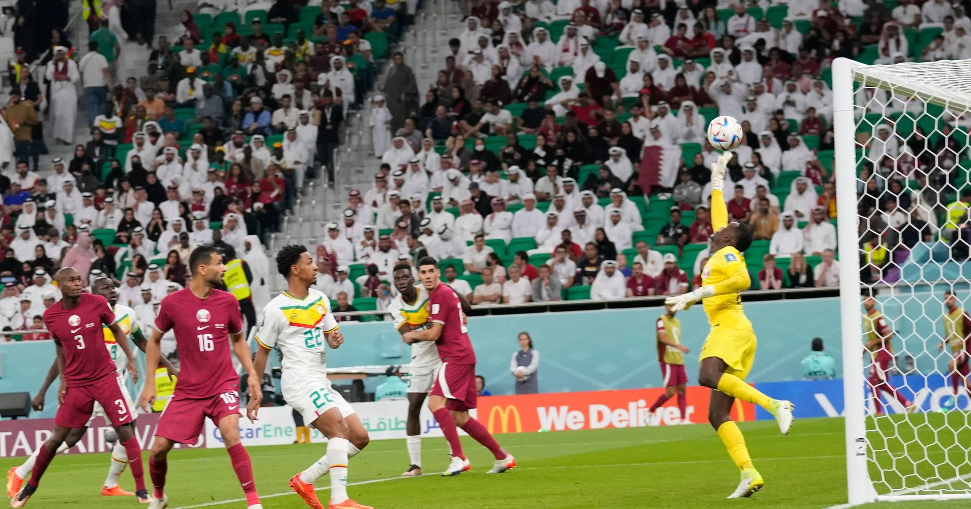 Jogo de inéditos: as imagens da vitória do Senegal frente ao Qatar ...