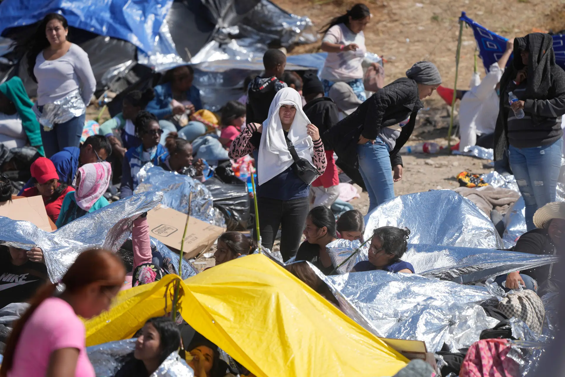 “Nunca se había visto algo similar en la frontera entre México y Estados Unidos, las propias ...