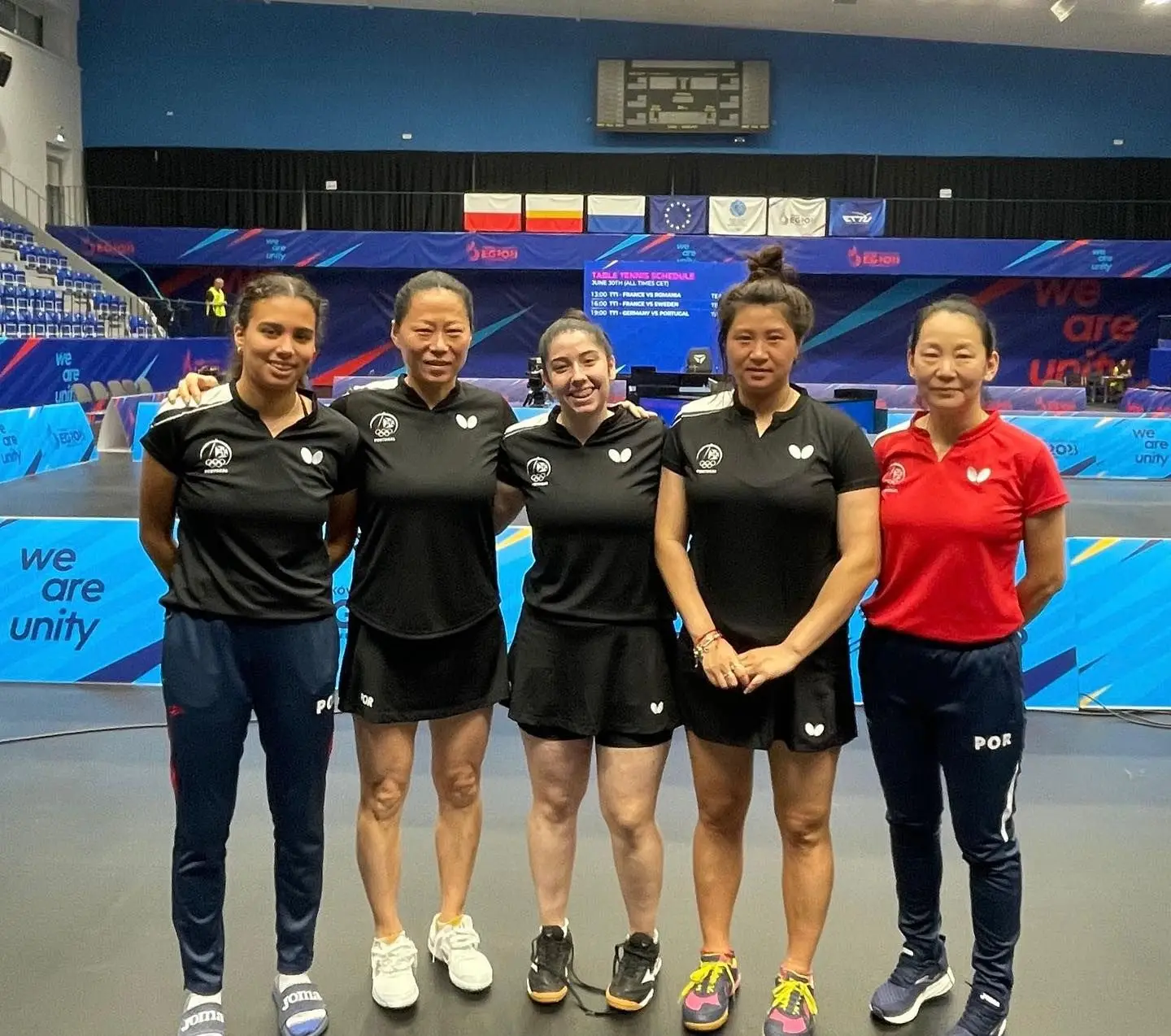 Seleção Feminina De Ténis De Mesa Conquista Bronze Nos Jogos Europeus