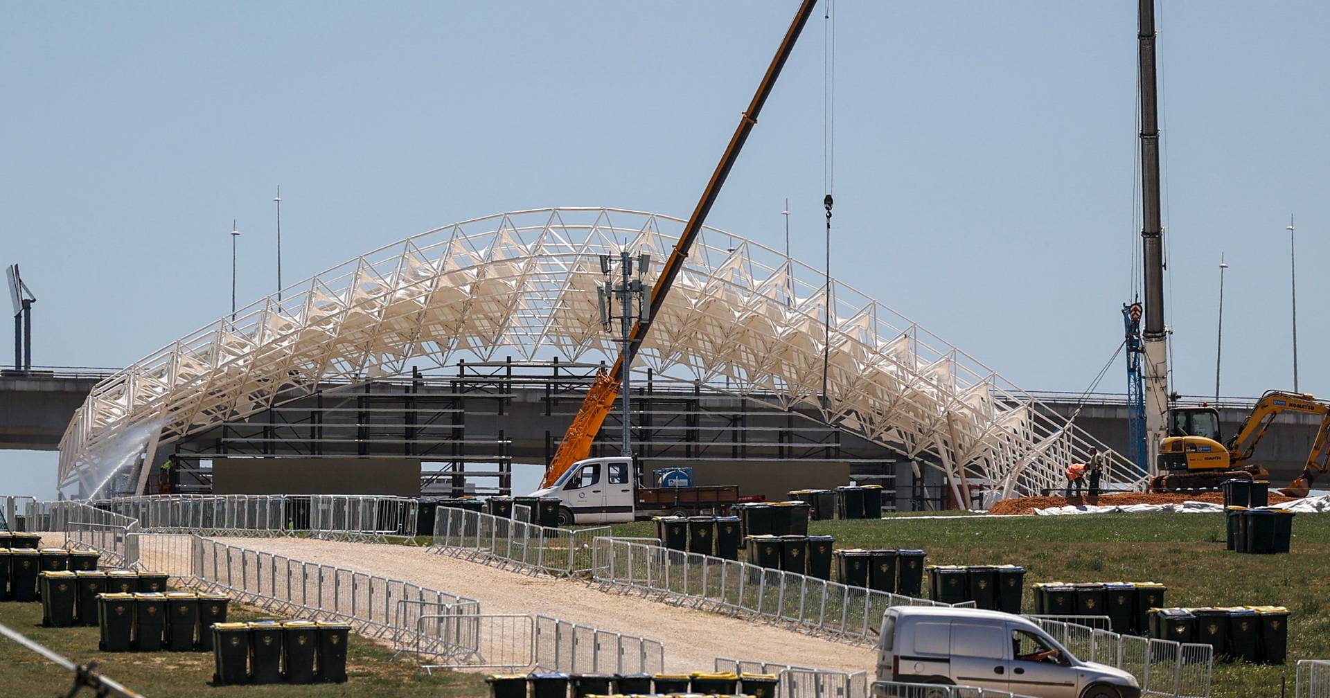 JMJ: Parque Tejo só é inaugurado no próximo sábado - SIC Notícias