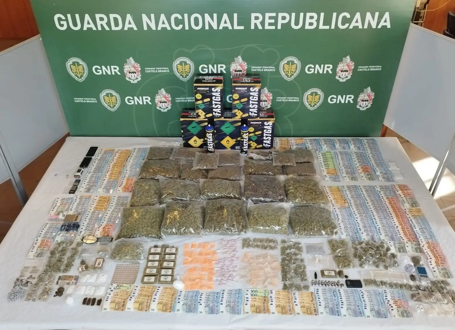 Gnr Deteve 112 Pessoas E Apreendeu Milhares De Doses De Droga No