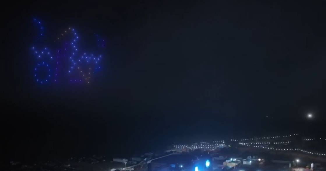 Espetáculo de drones no MEO Sudoeste: "Nunca vi nada assim" - SIC Notícias