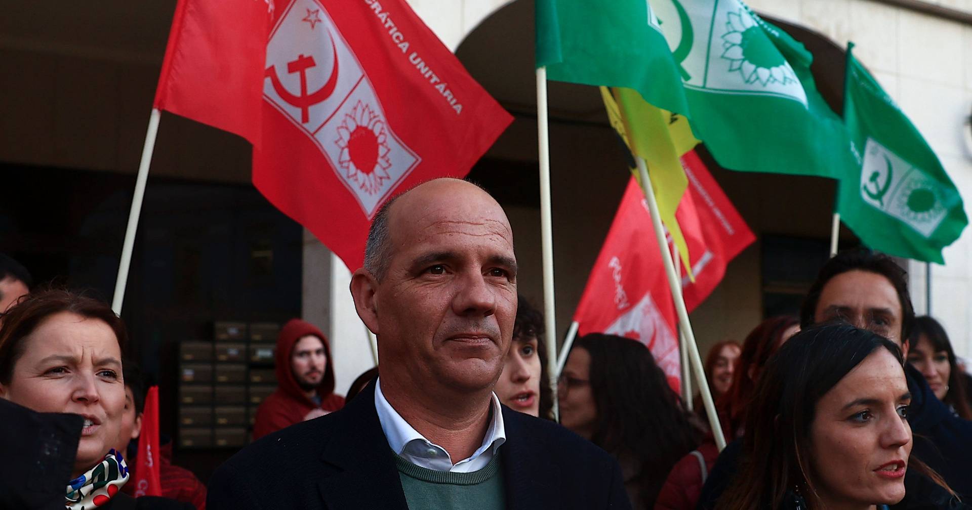 “A CDU vai crescer, vai ter mais votos e mais deputados”, disse Paulo ...