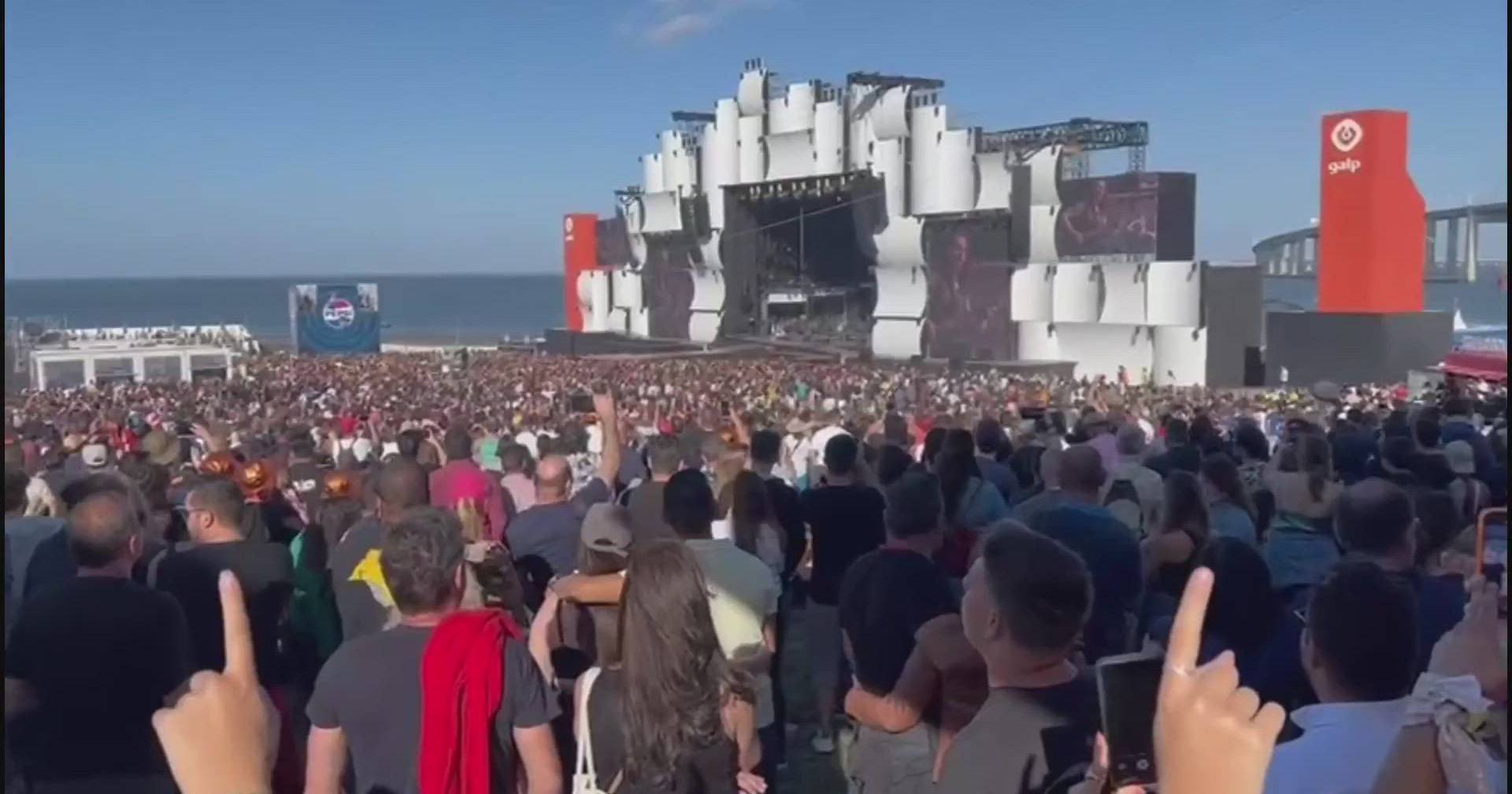 Um dos momentos altos do Rock in Rio - SIC Notícias