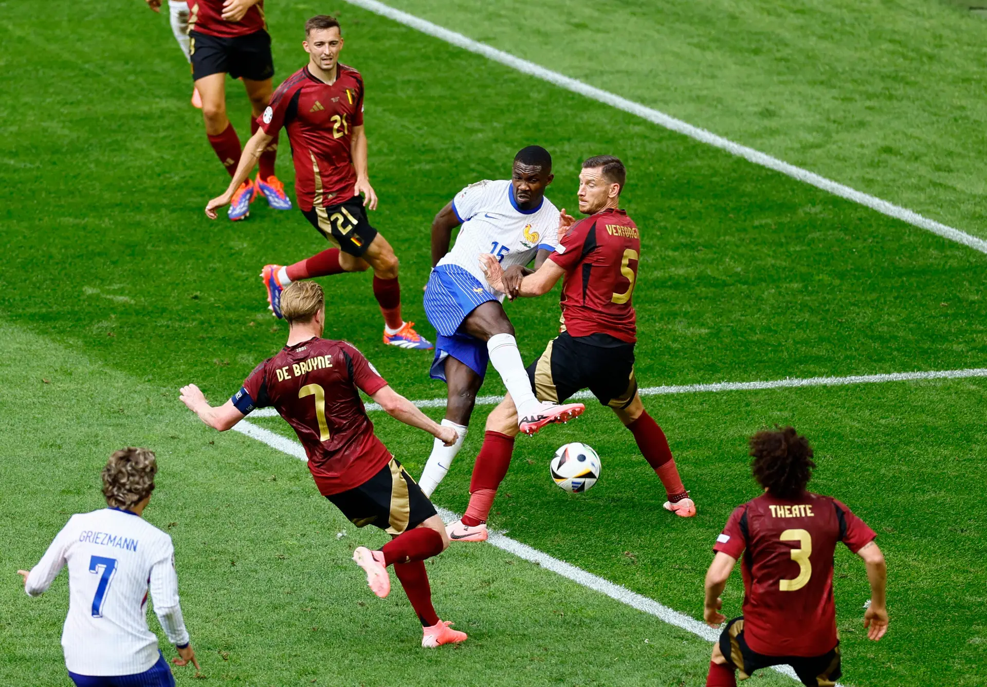 Oitavos de final do Euro 2024: França-Bélgica ao minuto - SIC Notícias