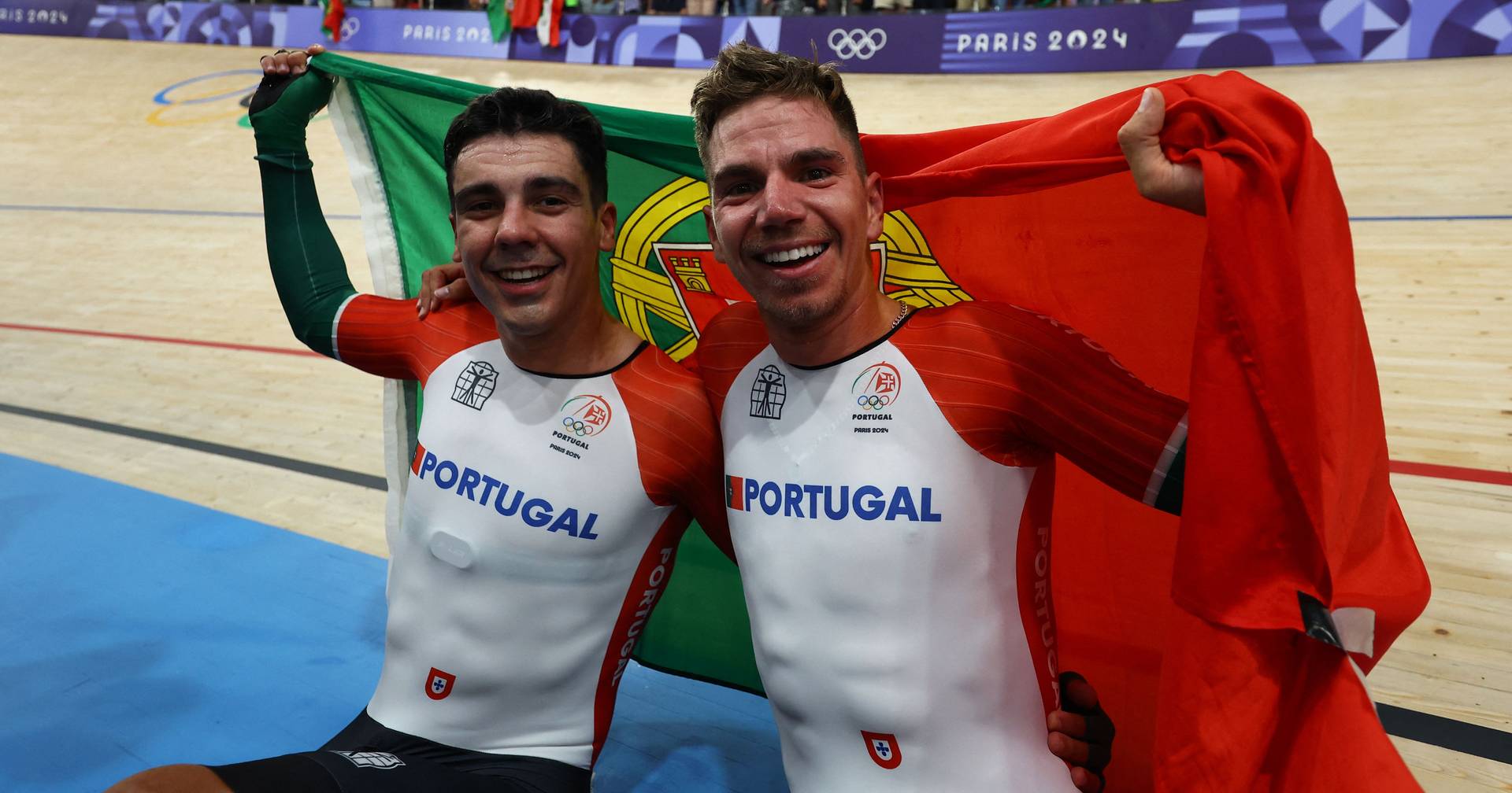 Iuri Leitão e Rui Oliveira conquistam medalha de ouro nos Jogos Olímpicos - SIC Notícias
