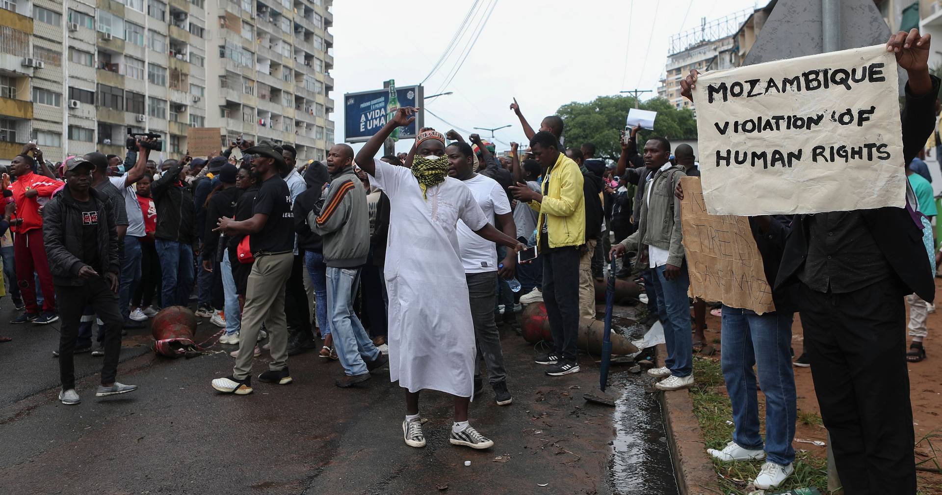 Protestos em Moçambique - SIC Notícias