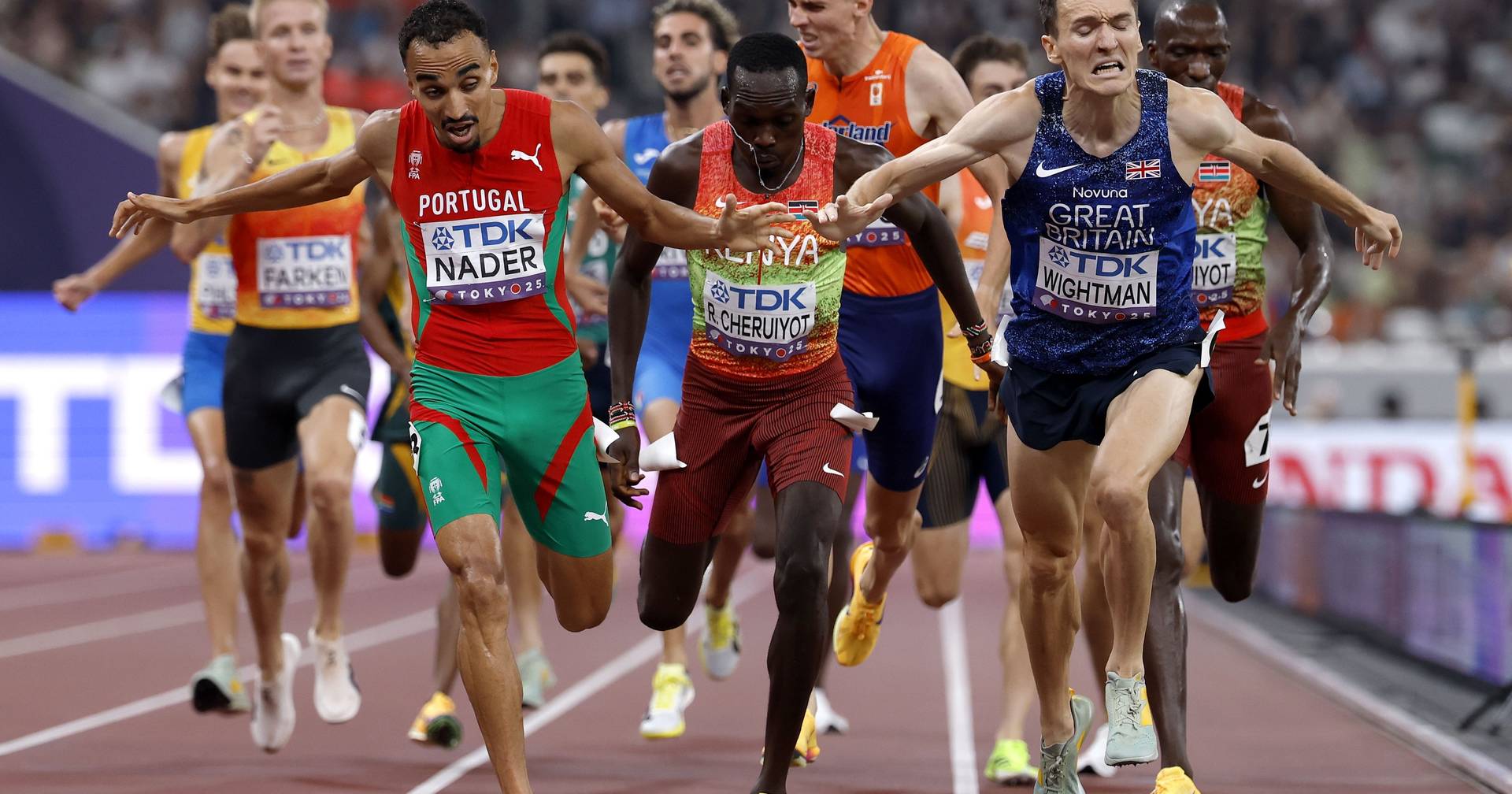 Isaac Nader é campeão do mundo de 1500 metros - SIC Notícias