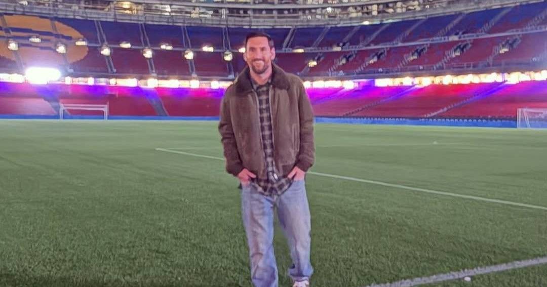 Messi regressa ao Camp Nou e deixa mensagem emotiva: "Oxalá possa ...