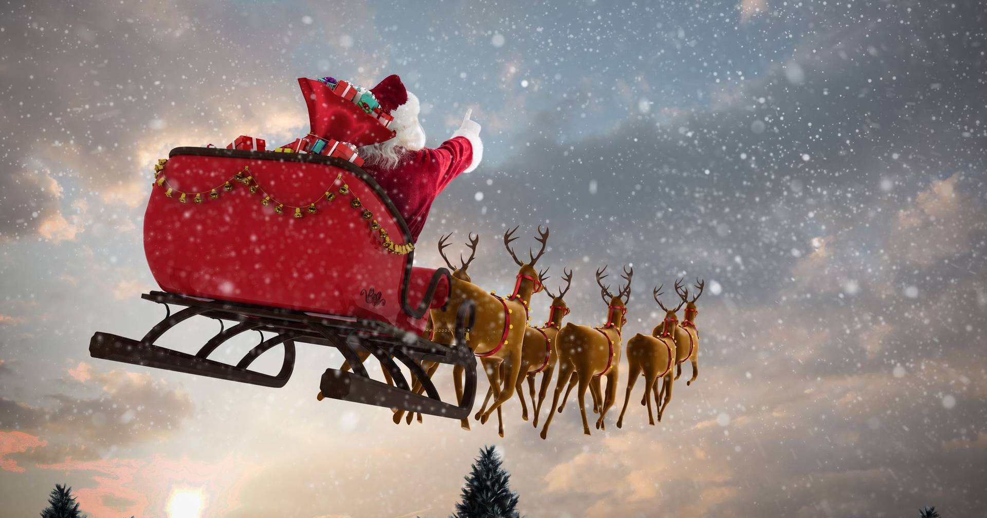 Onde está o Pai Natal? Saiba aqui como acompanhar a viagem - SIC Notícias