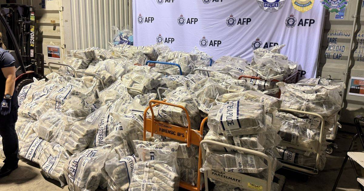 Polícia australiana deteta quase três toneladas de cocaína na maior ...